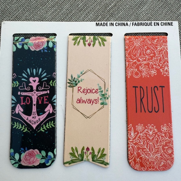Other | 6 Piece Magnetic Bookmarks Brand New | Poshmark